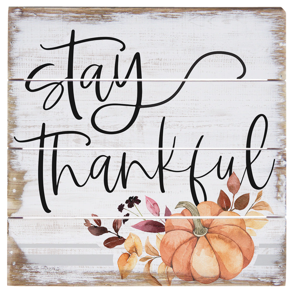 Stay Thankful Pumpkin