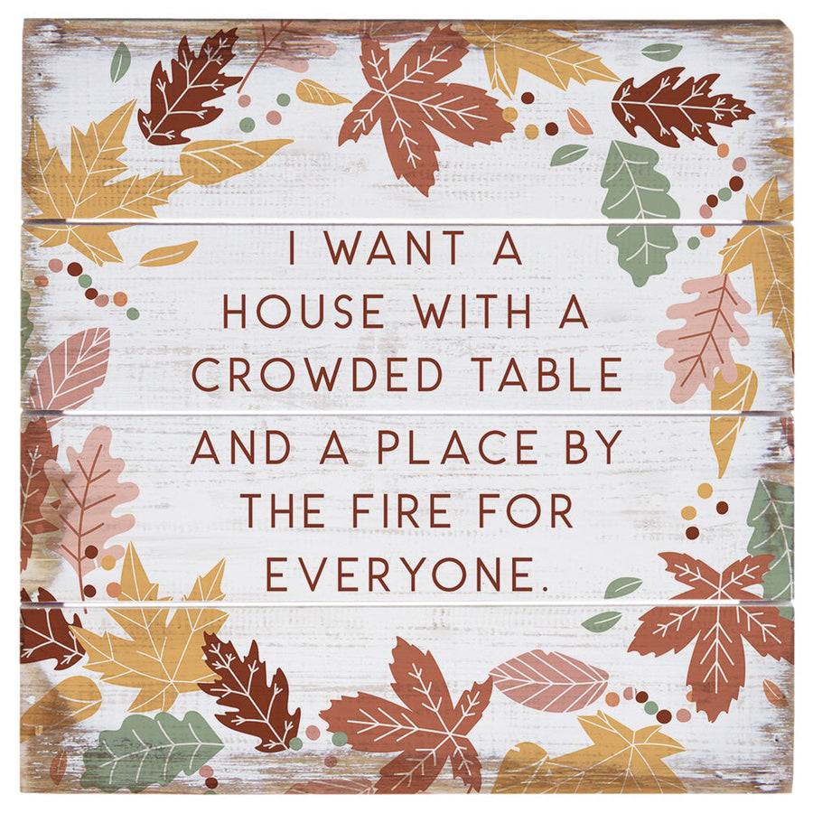 Crowded Table Fall